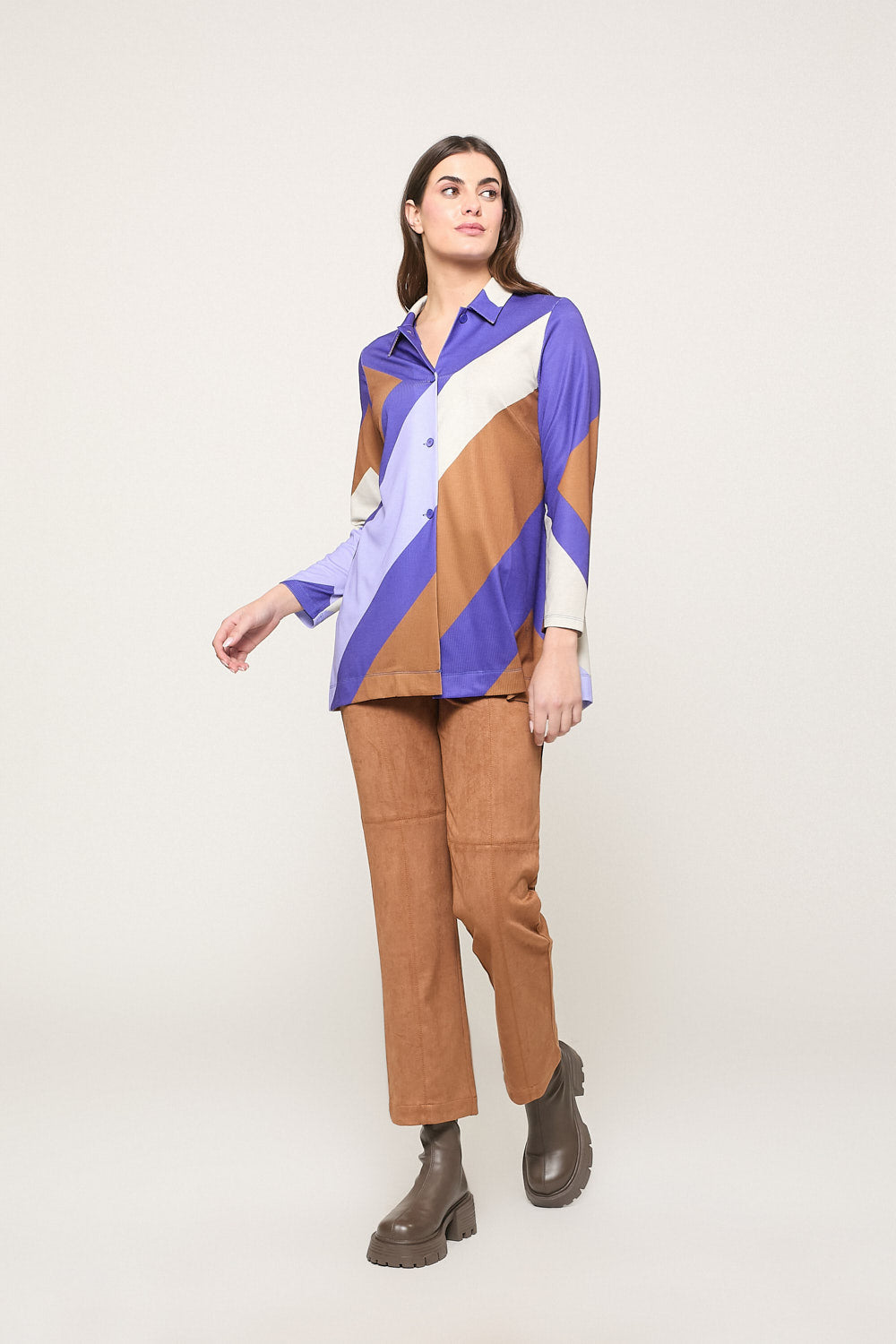 Chaqueta Luisa Azul - Mercedes de Miguel
