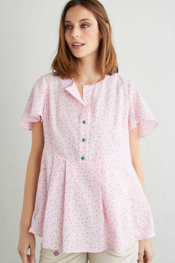 BLUSON CHLOE Rosa - Mercedes de Miguel